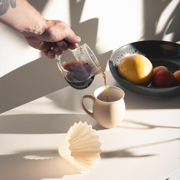 ORIGAMI Pinot Coffee Server - Glass - Origami Dripper
